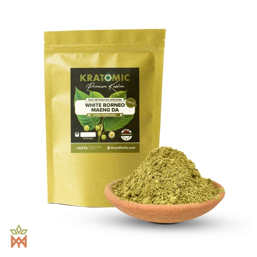 Wild Borneo White Kratom | Maeng Da Grade | Kratomic