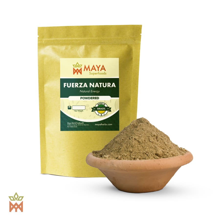 Fuerza Natura Natural Energy Powder - 100gr Maca, Suma, Ginkgo Biloba ...